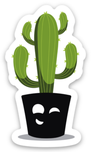 Pokie Boi Plant Sticker #1 – Murder Van Plants